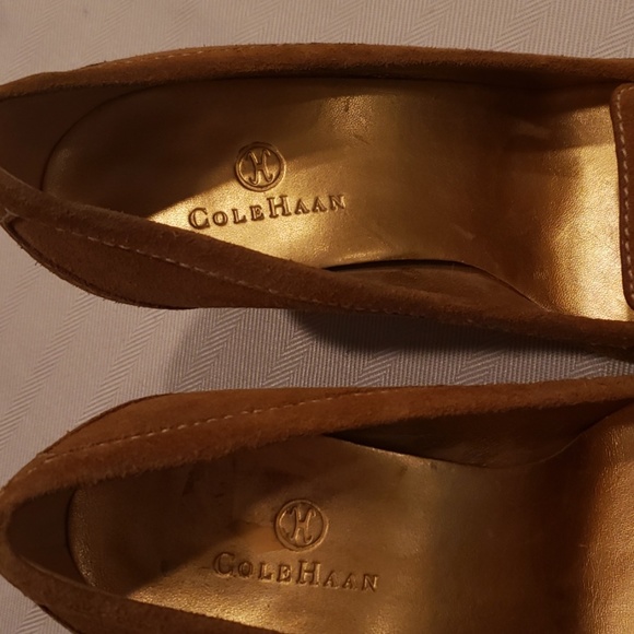 Cole Haan | Shoes | Cole Hahn Suede Heels | Poshmark